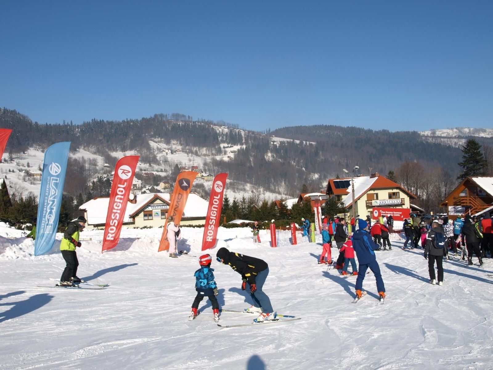 Zima - Pokoje noclegi Haratek Szczyrk
